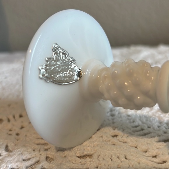 Fenton | Dining | Authentic Fenton Vintage Hob Knob Milk Glass Goblet ...